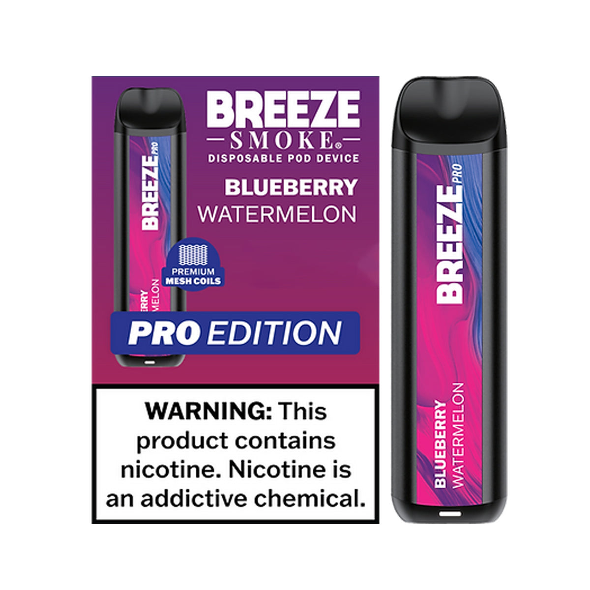 Breeze S50 Disposables - Blueberry Watermelon – Infyniti Scales
